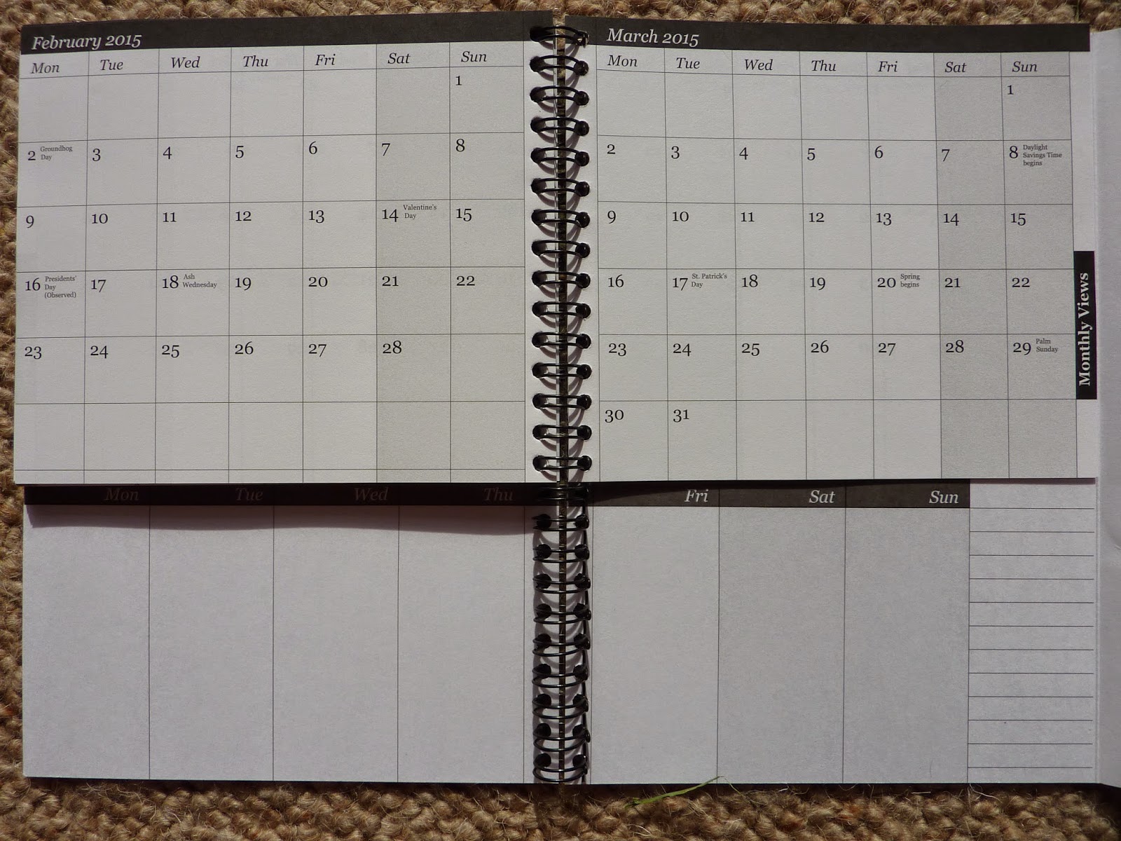 Plannerisms: WeekDate 2015 Academic planners