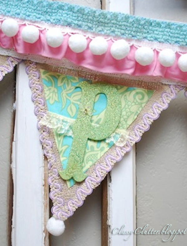 Spring Bunting Banner Tutorial