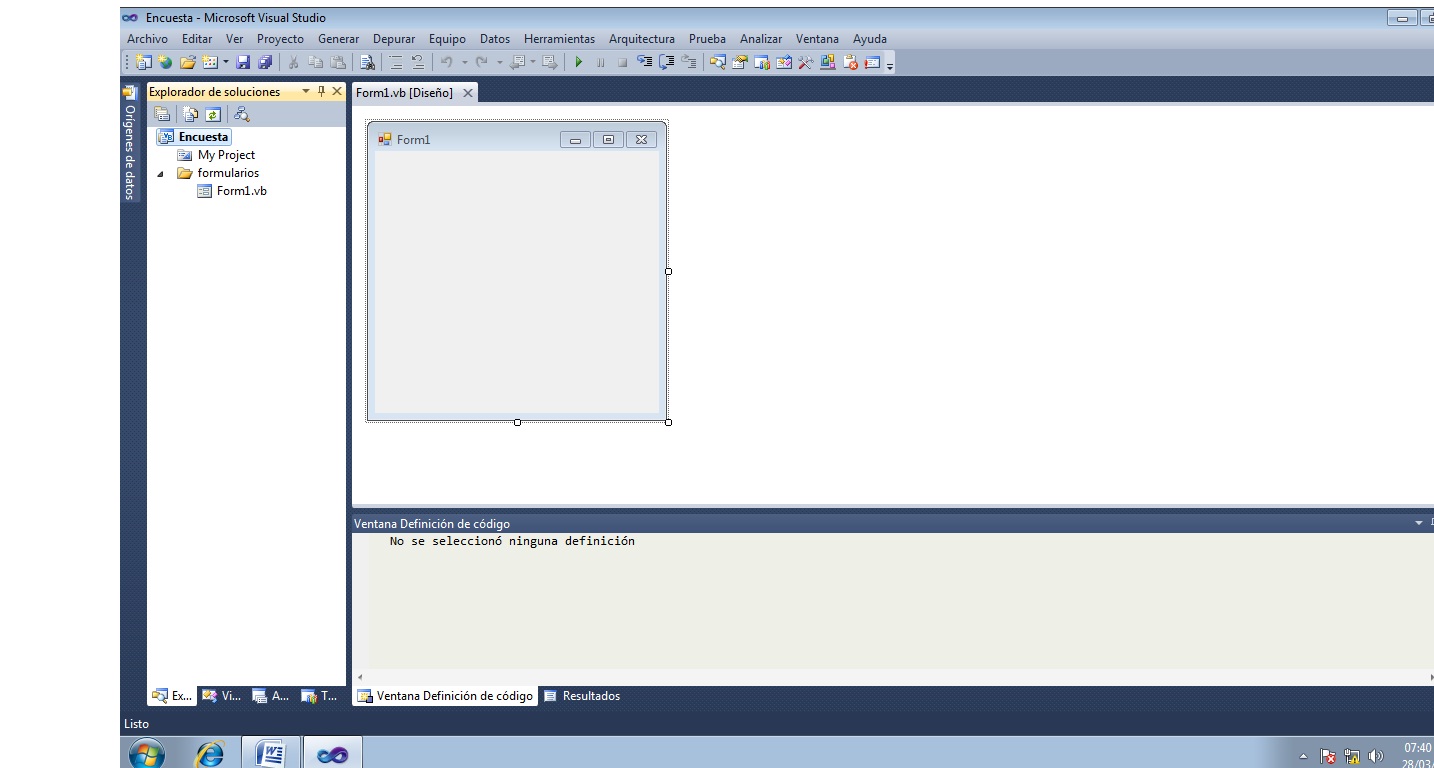 Paso a paso Formulario En Visual Basic: Paso a Paso Visual Studio