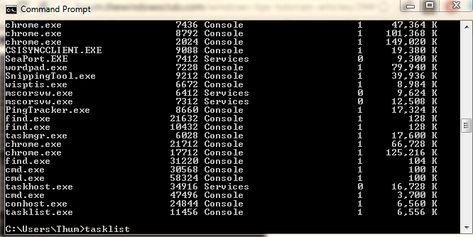สิ่งที่เจอ และสิ่งที่อยากแบ่งบัน: Kill Process โดยใช้ Command Prompt ใน Windows 7,8