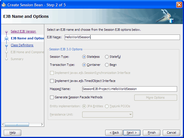 使用JDeveloper 11g 发布EJB3.0_jdeveloper weblogic 部署ejb项目-CSDN博客