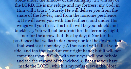 Men s Fellowship Psalm 91 men-s-fellowship-psalm-91