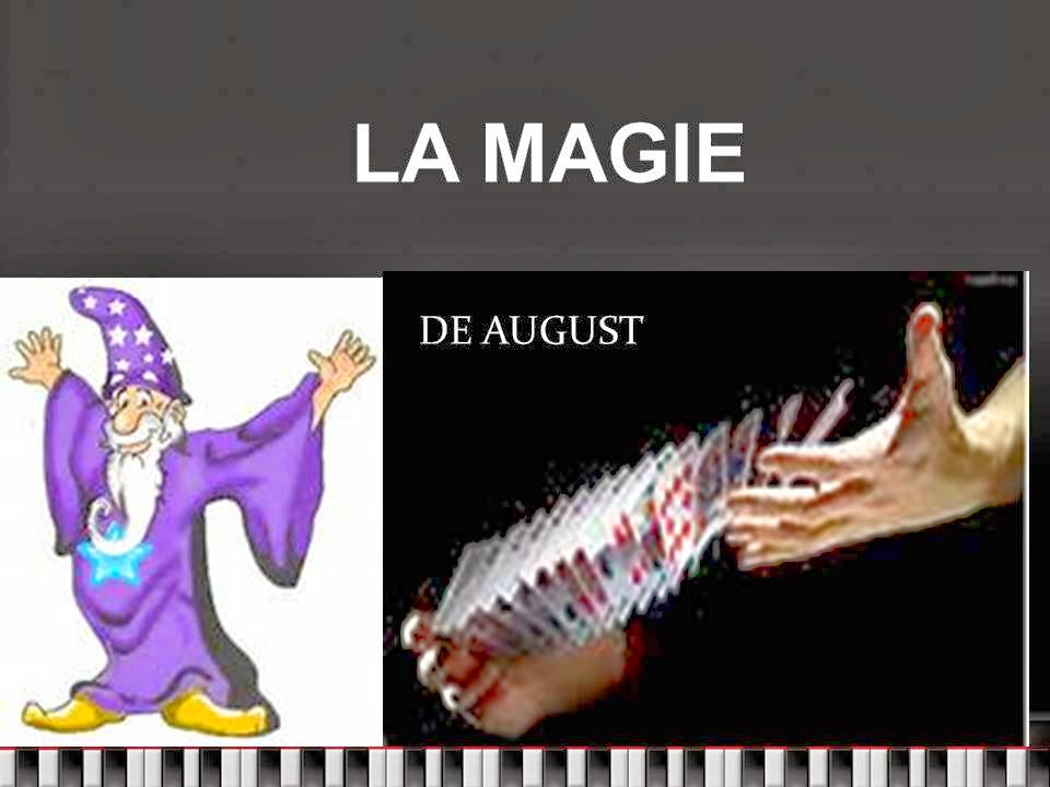 Classe de CM2. École Saint Louis des Français.: Exposé. La magie.