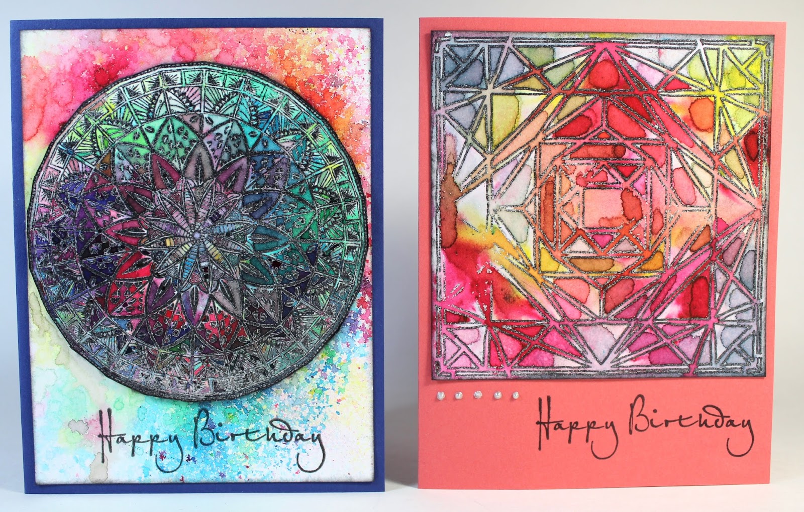 Cape Cod Scrapper Stained Glass Birthday Cards cape-cod-scrapper-stained-glass-birthday-cards