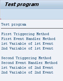 SAP ABAP 4 Tutorial: Export Parameters in Event