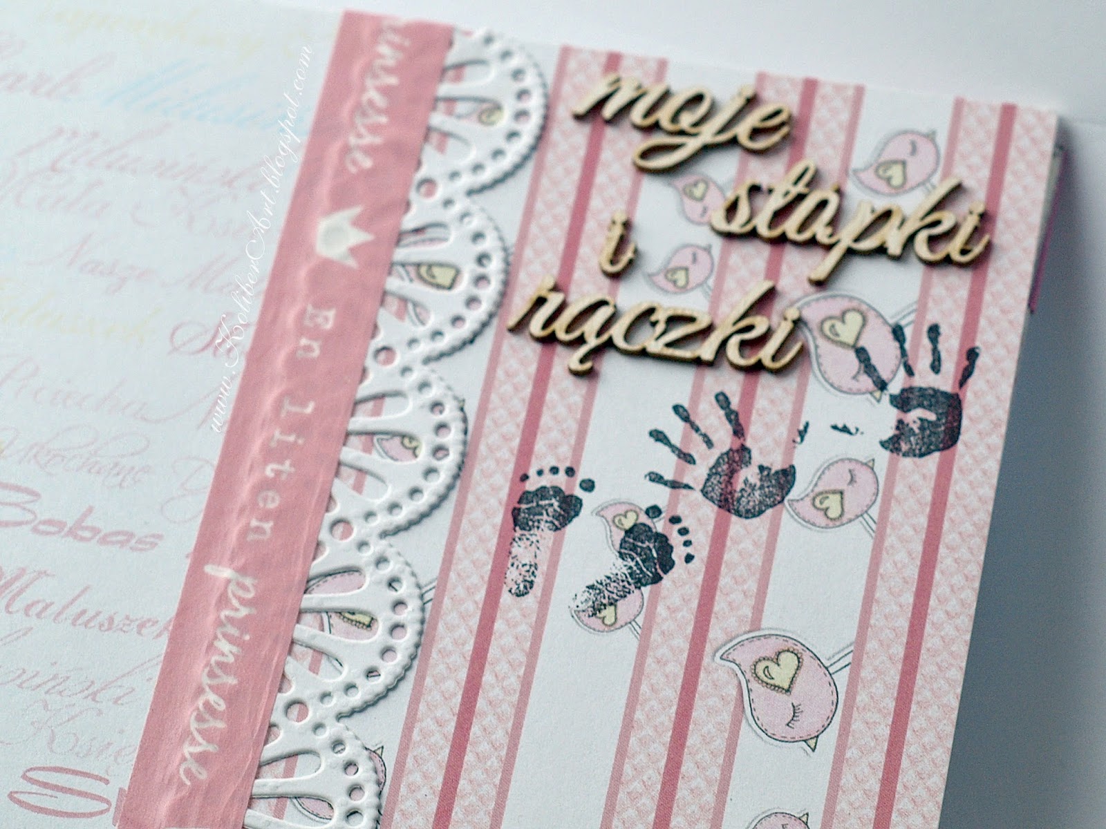 Blog sklepu CraftyMoly : Album z bocianem