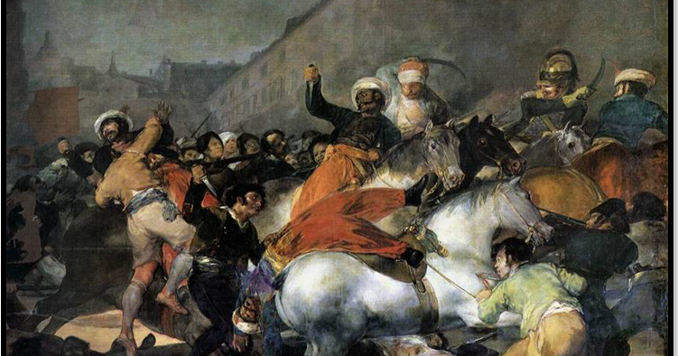 ARTE CABAÑAS: GOYA Y LA CARGA DE LOS MAMELUCOS