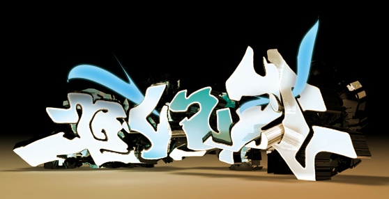 Digital Stack Graffiti Letters | Digital Graffiti