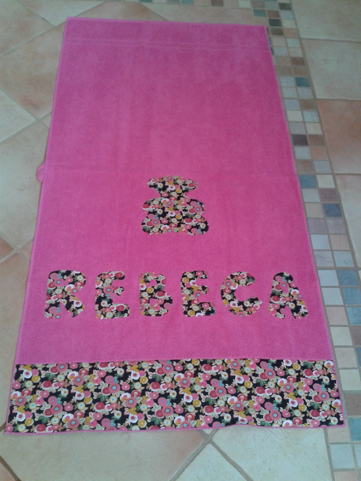 Toallas personalizadas de patchwork - Imagui