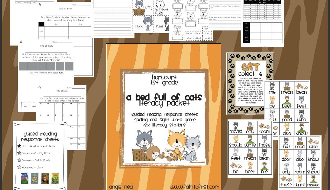 Fall Into First: Harcourt Trophies FREEBIE!