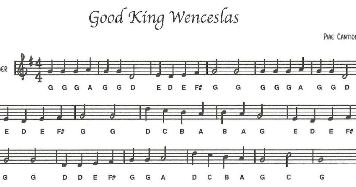 Wonderland Avenue Music Third Grade Home Good King Wenceslas For wonderland-avenue-music-third-grade-home-good-king-wenceslas-for