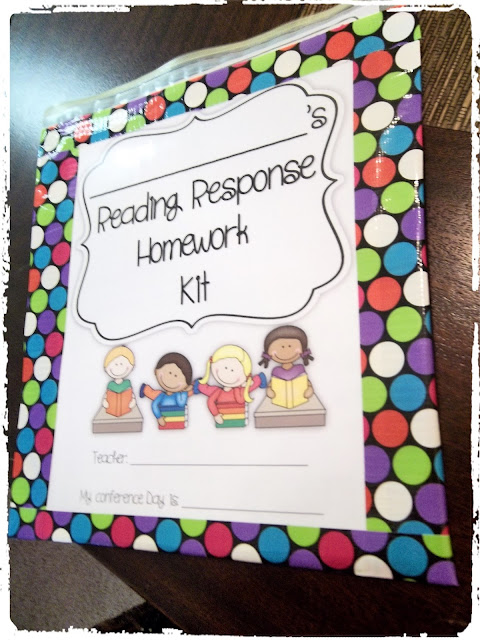 Reading Response Take Home Kit! - The Teacher Talk