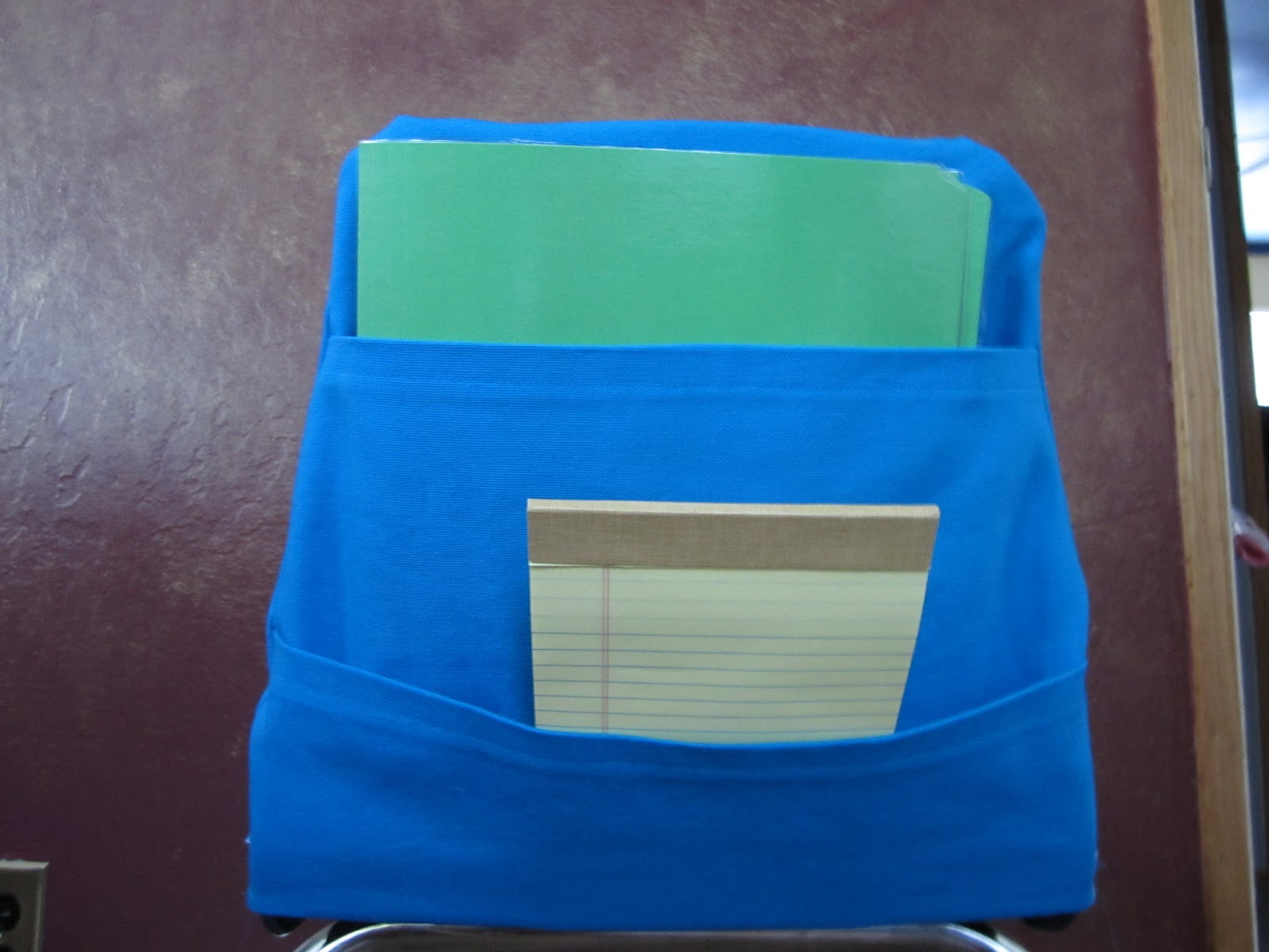 The Lower Elementary Cottage: Classroom Chair Pocket Pattern