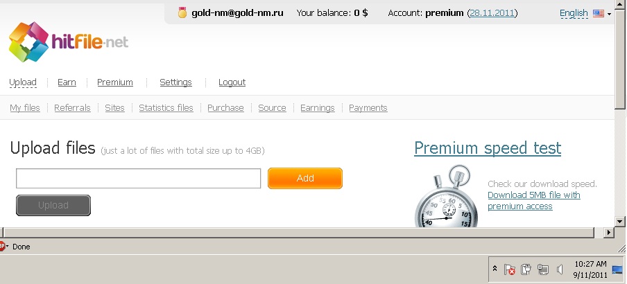 Hitfile Premium 9.11.11 | Freemiumz