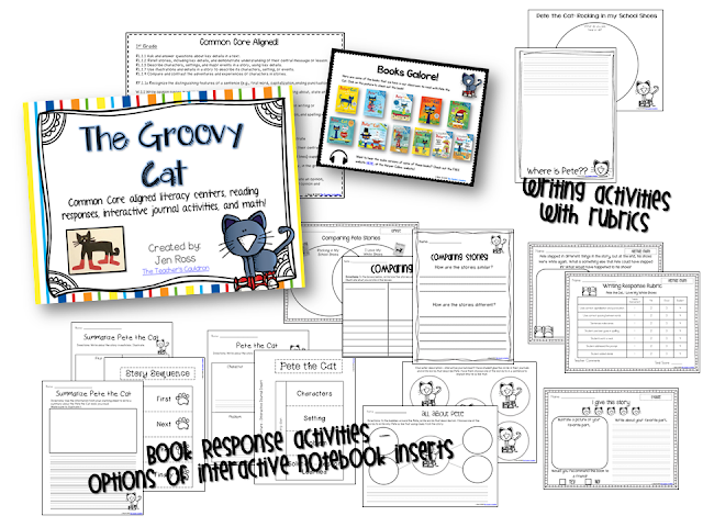 Pete, that Groovy Cat and a Freebie! - Teacher by the Beach