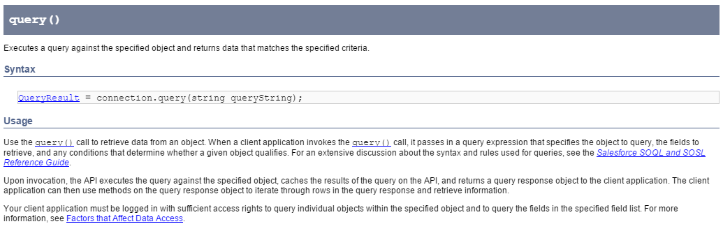Salesforce Integration with SOAP API – Part 5 – Query Account Record with Java program ...