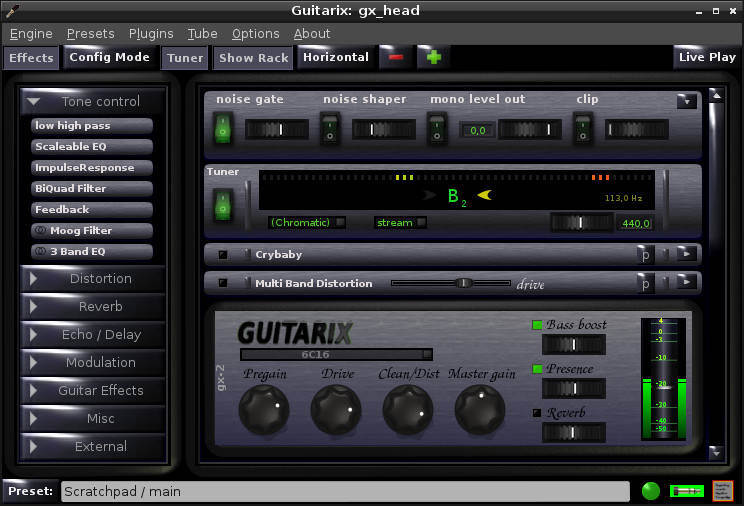 Guitarix - Amplificador de guitarra virtual para Linux - Diolinux - O modo Linux e Open Source ...