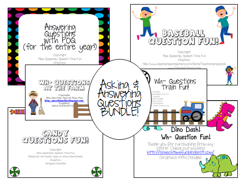 BUNDLES BUNDLES BUNDLES...Say What?! - Speech Time Fun: Speech and ...