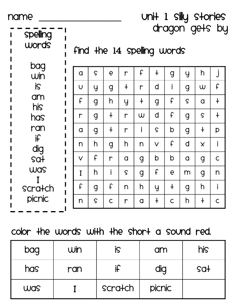 Lory s 2nd Grade Skills Houghton Mifflin Spelling Unit 1 Update lory-s-2nd-grade-skills-houghton-mifflin-spelling-unit-1-update