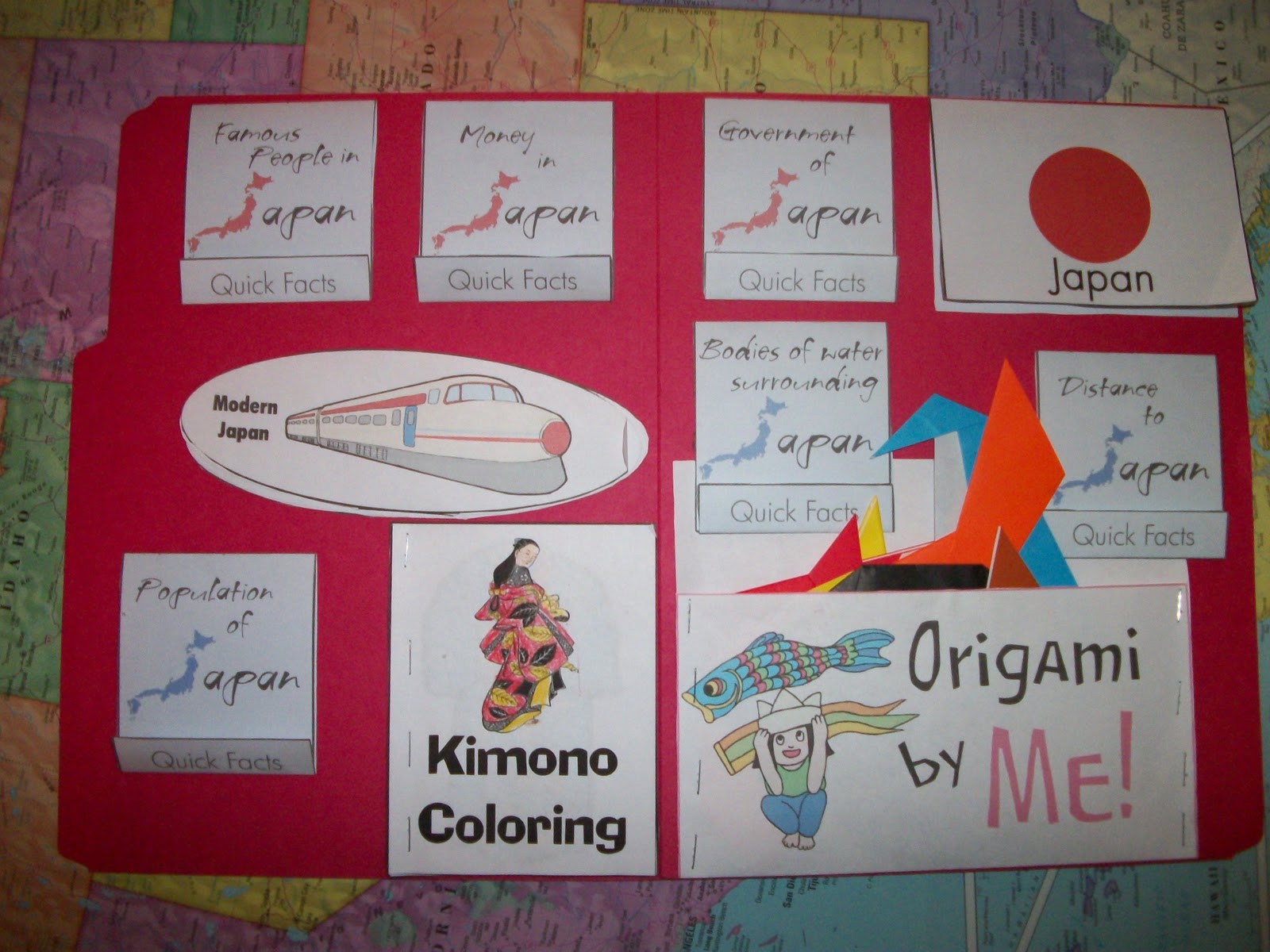 justpitchingmytent: Japan Lapbooks