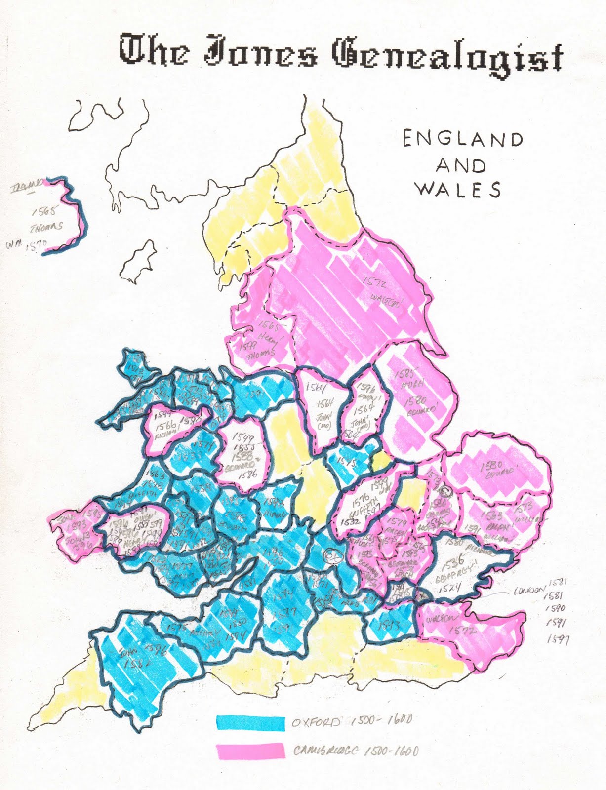 The Jones Surname Jones Surname Oxford Cambridge 1500 1600 County Of the-jones-surname-jones-surname-oxford-cambridge-1500-1600-county-of