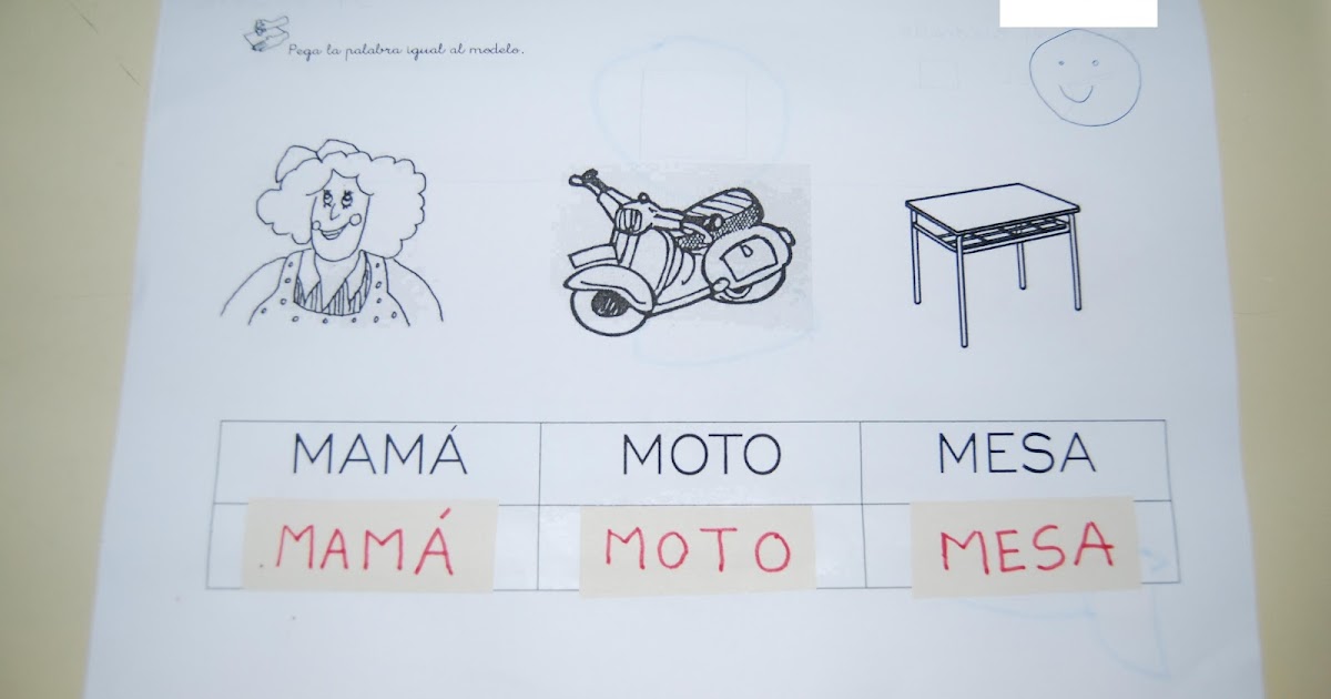 El baúl de A.L: Fichas de lectoescritura método global