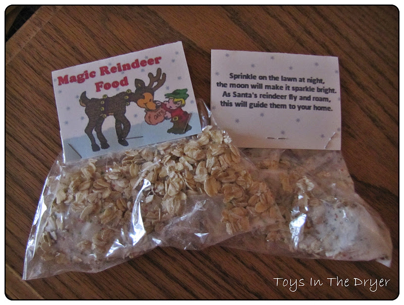 Toys In The Dryer--Minnesota Mom and Parenting Blog: Magic Reindeer Food