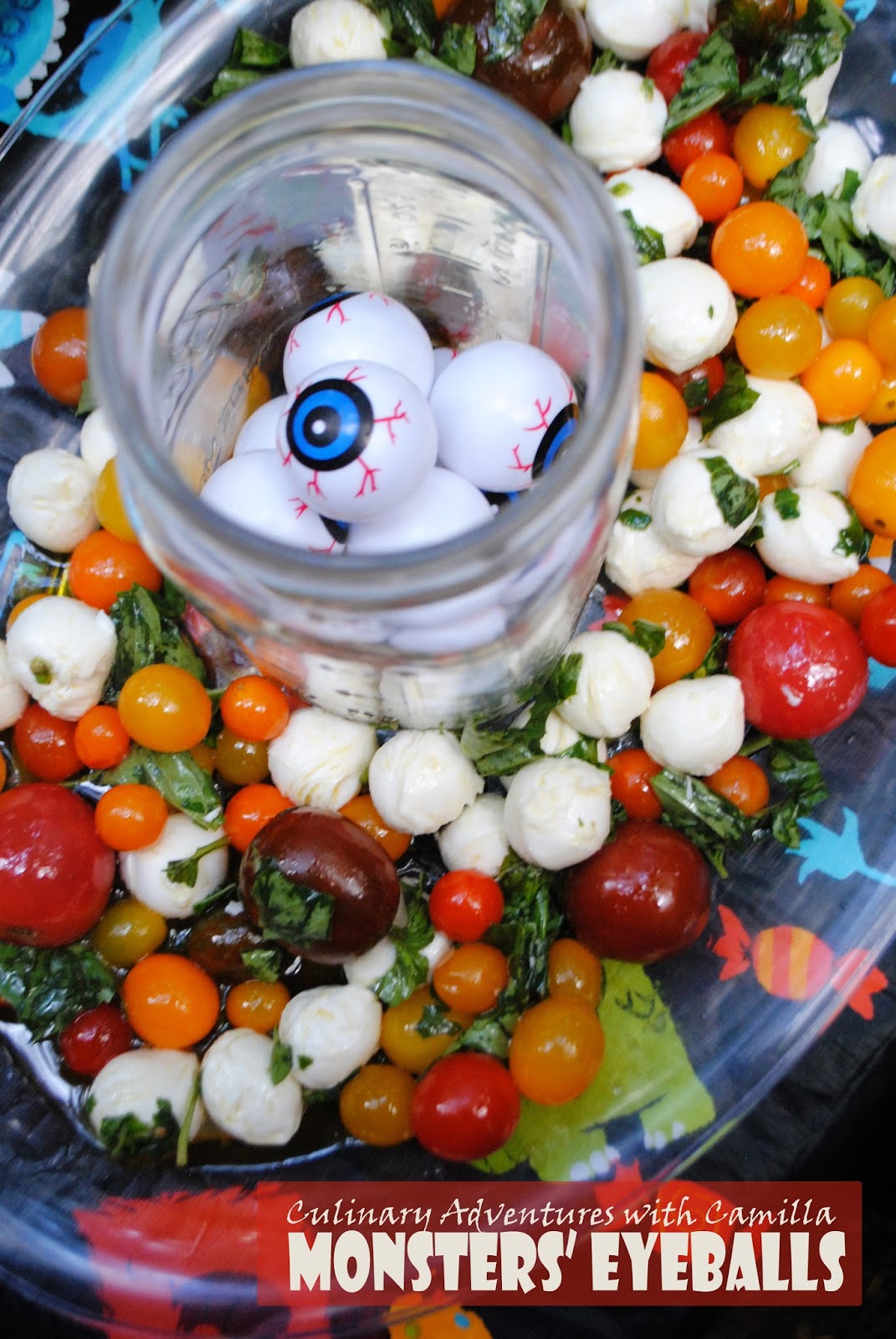 Monsters' Eyeballs for Halloween