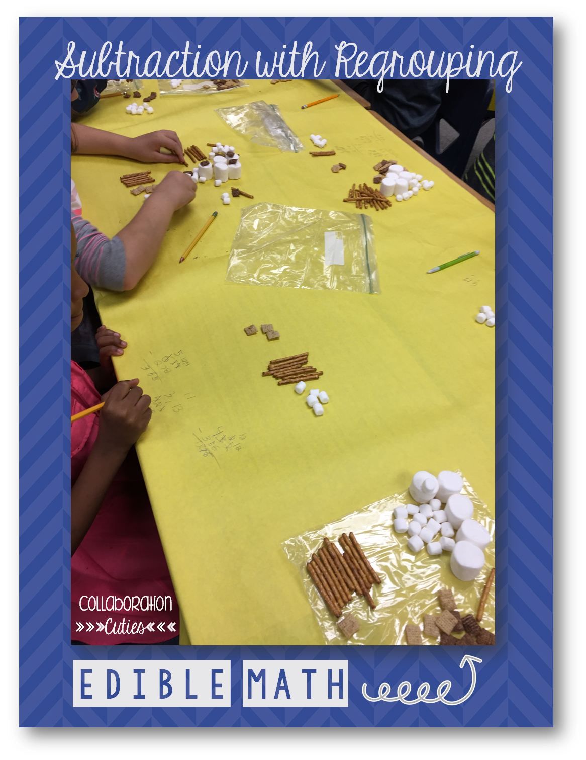 Collaboration Cuties Subtraction With Regrouping Edible Math Always collaboration-cuties-subtraction-with-regrouping-edible-math-always