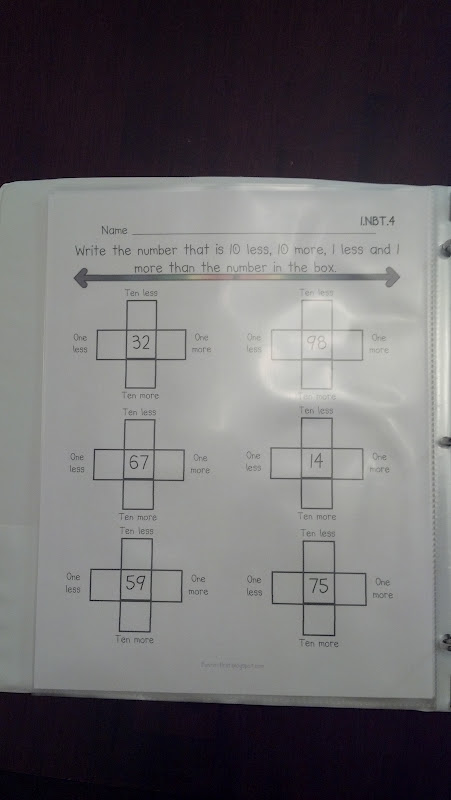 Common Core Math Assessment Packet - Fun in First