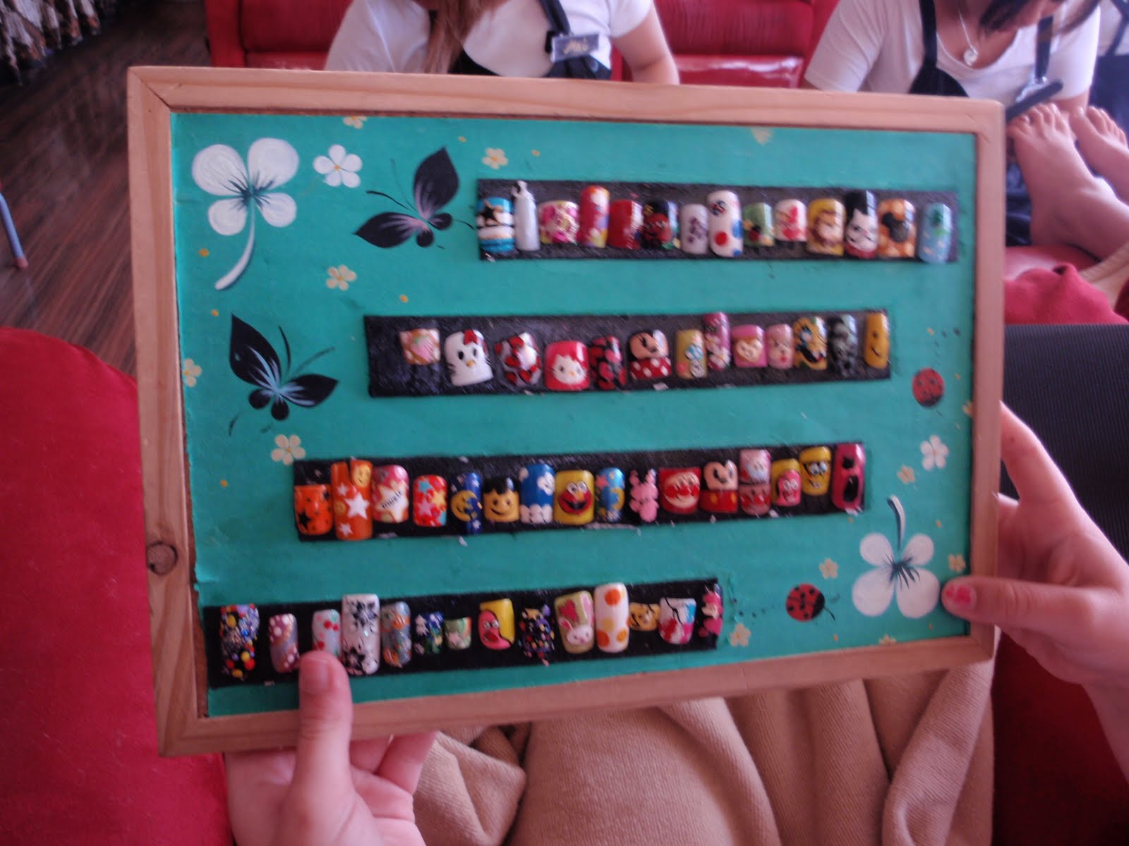 More Cocok's nail art. =) | Okinawa japan, Okinawa, Completed pins