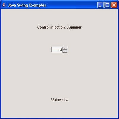Java Swing UI JSpinner - LuffyCode Dev.
