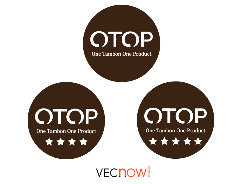 vecnow: Otop ThaiTumbon Logo _ Free vector download for web printing and packaging design with ...