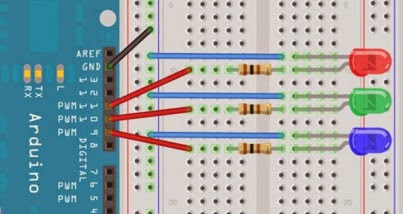 12 - RGB Mood Lamp - Belajar Arduino