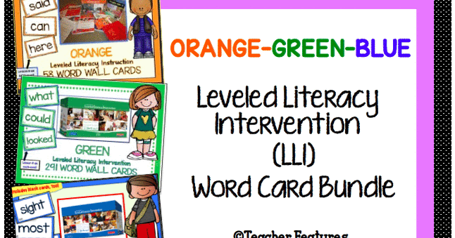The Best of Teacher Entrepreneurs: Language Arts Lesson- "ORANGE-GREEN ...