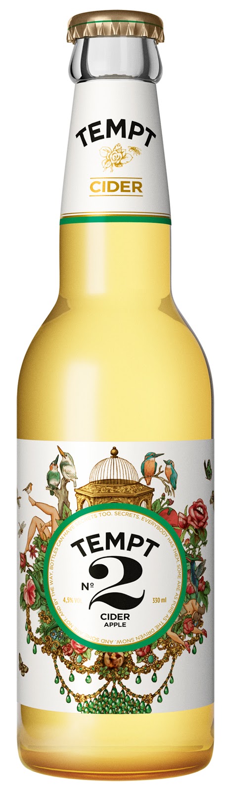 Tempt Cider – Packaging Of The World