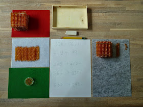 Family FECS: Montessori Activity: Dynamic Addition with Golden Beads ...
