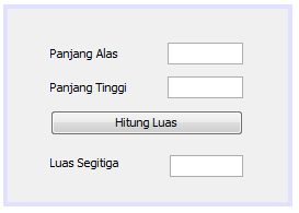 Contoh Program Java: Menghitung Luas Segitiga - ATwiwit.Net