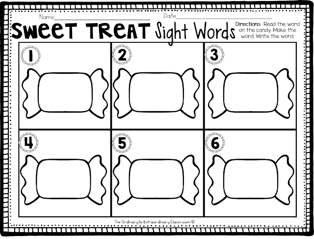 The Ordinary To Extraordinary Classroom Sweet Treats Sight Words Freebie the-ordinary-to-extraordinary-classroom-sweet-treats-sight-words-freebie
