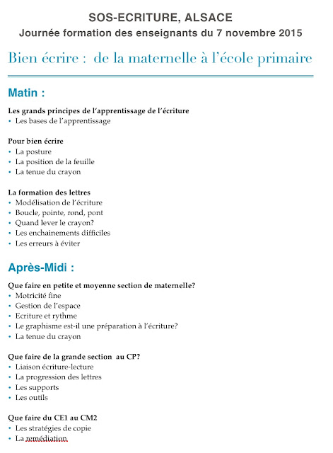 SOS-ÉCRITURE : Le blog: septembre 2015