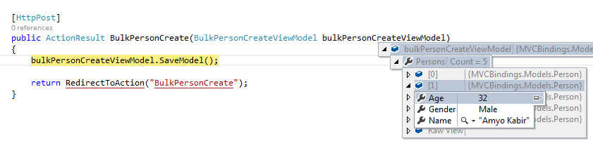 Amyo Kabir: ASP.NET MVC List Model Binding