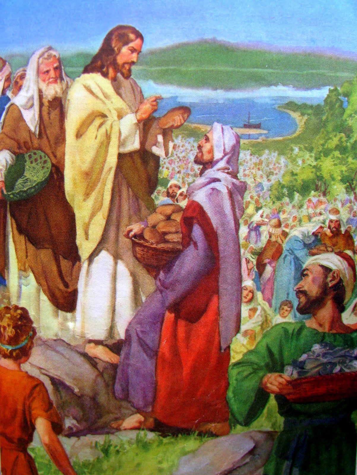 TRI.QUE.TRA: JESUS FEEDS THE 5,000