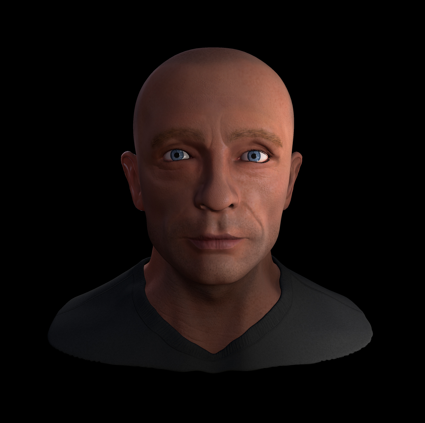 Daniel Craig Bust — polycount