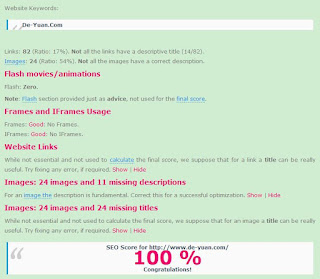 Menganalisa Kesehatan Web Blog, SEO dan Lainnya | Blogger Script Note