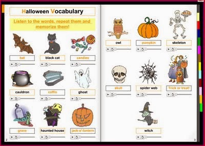 English Corner del Colegio Público El Haya: Halloween Interactive Book