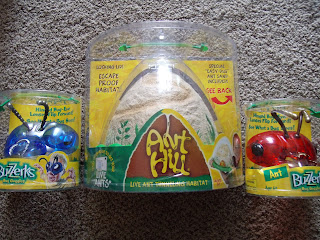 A Lucky Ladybug: Insect Lore Ant Hill and Buzzerks Masks Review and Giveaway