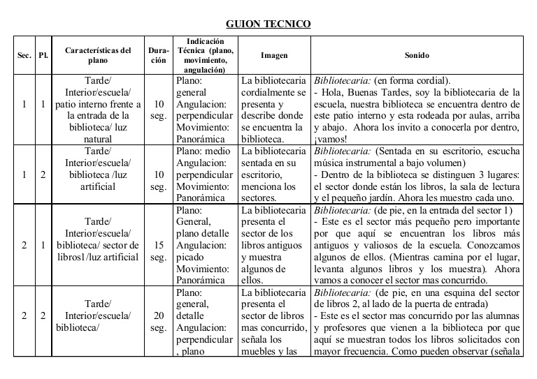 Guión técnico · GitHub