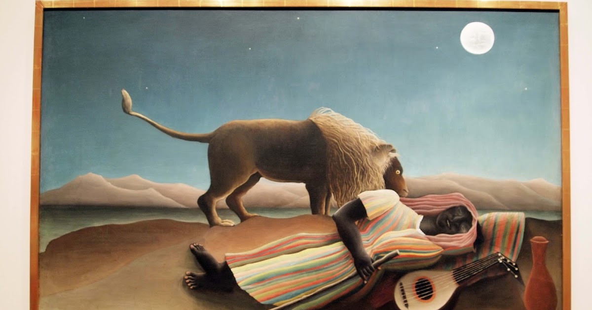 Henri Rousseau' Sleeping Gypsy