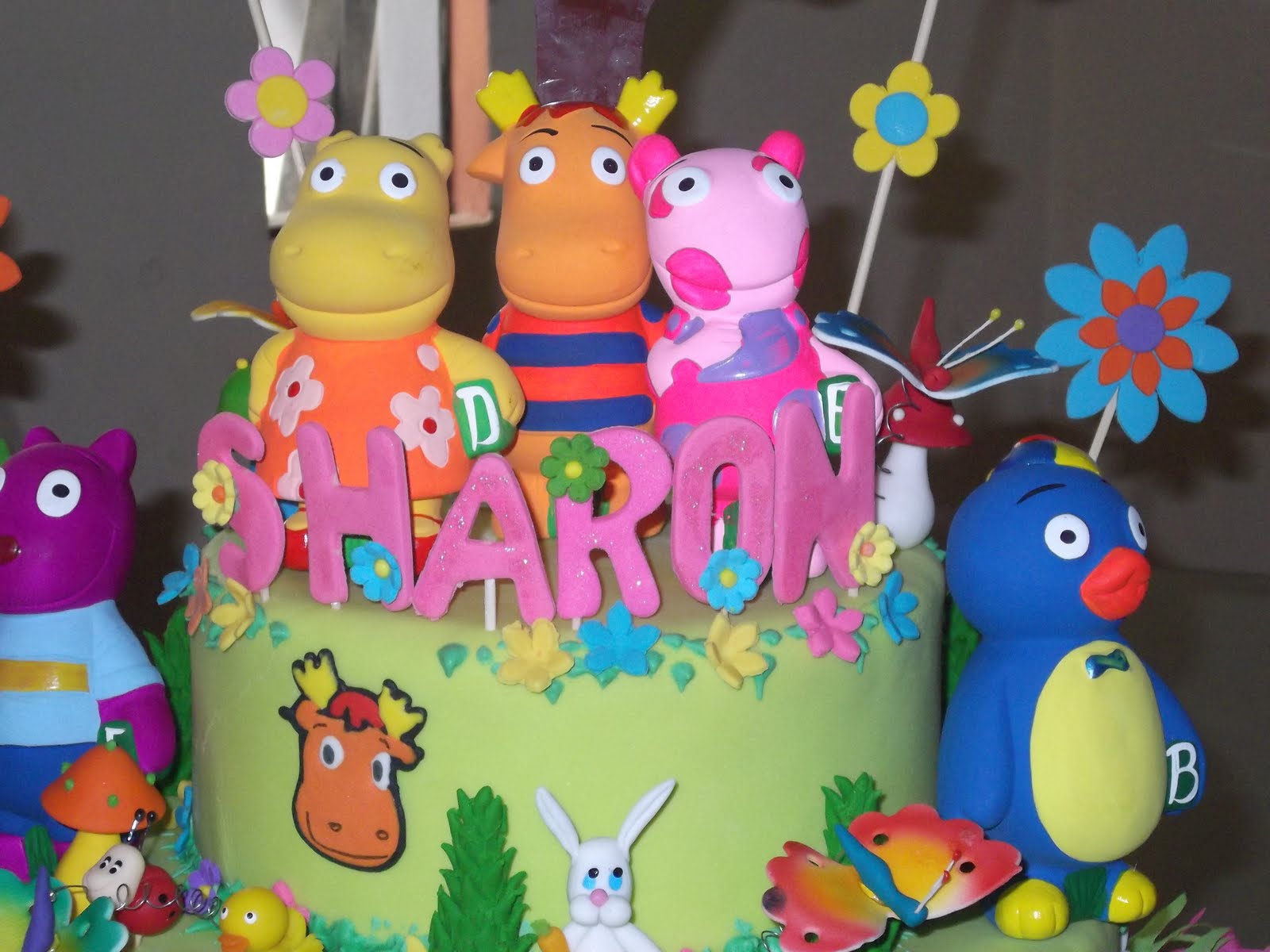 Imagenes tortas Backyardigans - Imagui
