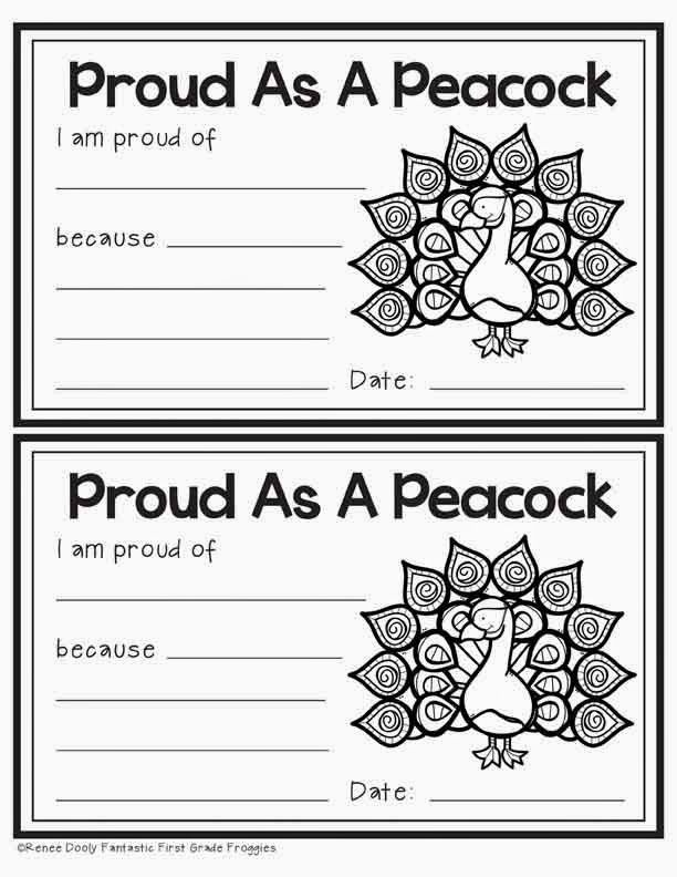 Teaching Blog Round Up: Proud As A Peacock